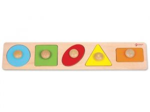 Geo Jigsaw - Wooden Wheel